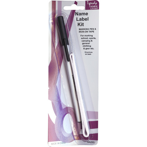 Name Label Kit - Backstreet Bargains